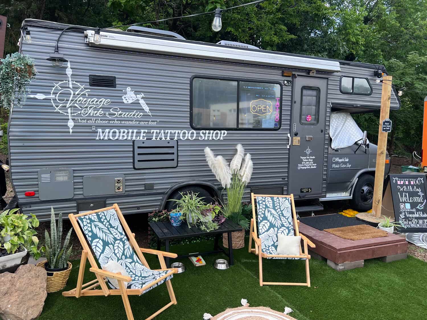 Voyage Ink Studio Mobile Tattoo Shop | Kiss The Brides Expo